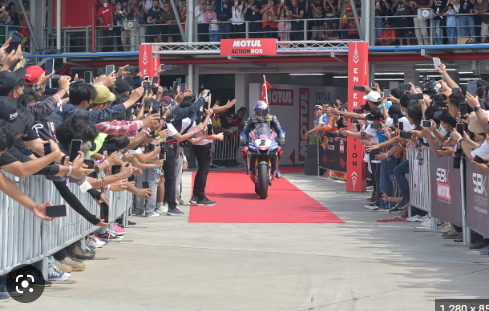 Para Penonton WSBK Mandalika 2023 Ramai, Hingga mencapai 59 Ribu – Pasundan Ekspres