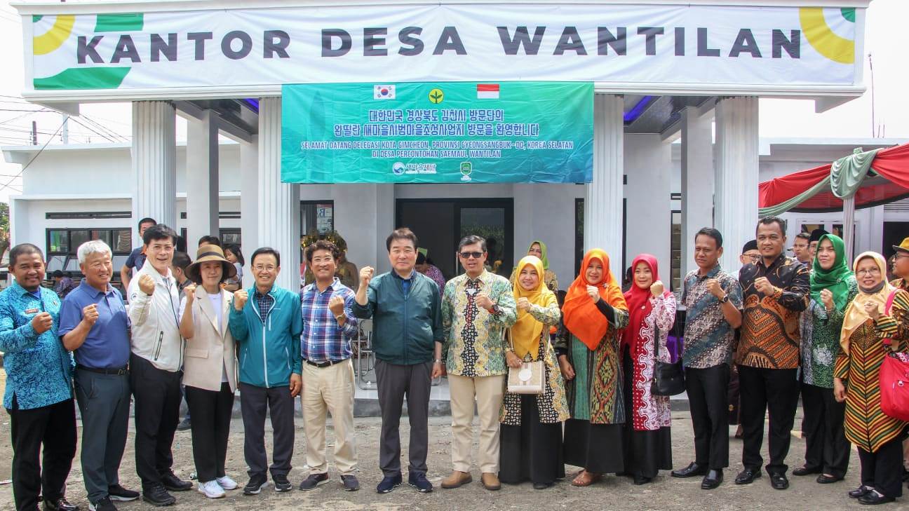 Wantilan Terpilih Sebagai Desa Percontohan Saemaul – Pasundan Ekspres