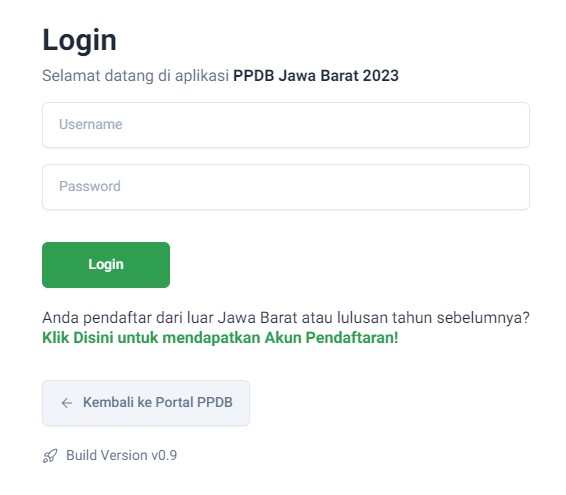 Cek Link Login Pendaftaran PPDB SMA/SMK/SLB Area Jabar 2023 – Pasundan ...