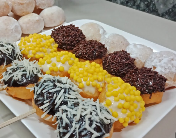 Aneka Kreasi Resep Donat Sate, Jajanan Anak Kekinian yang Cocok untuk ...