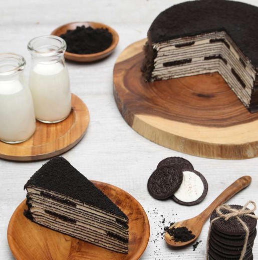 Resep Mille Crepe Cake Oreo Viral yang Bikinnya Butuh Kesabaran ...