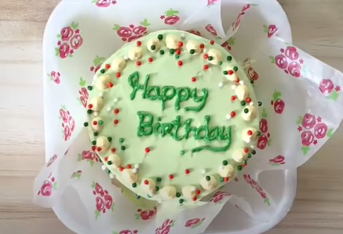 Resep Korean Mini Cake Ultah Unik dan Lucu, Cuma Pake 1 Telor Langsung ...