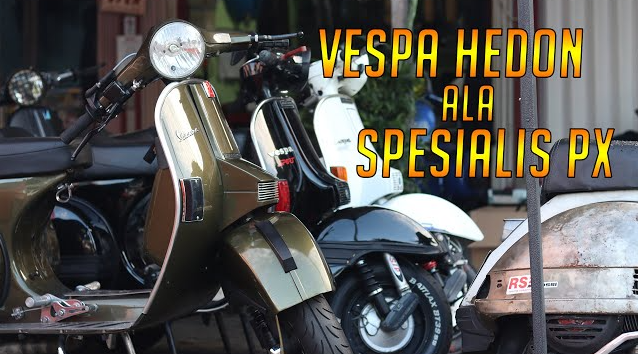 Gokil! Vespa PX Exclusive Sport Harganya Lebih Fantastis daripada Vespa ...