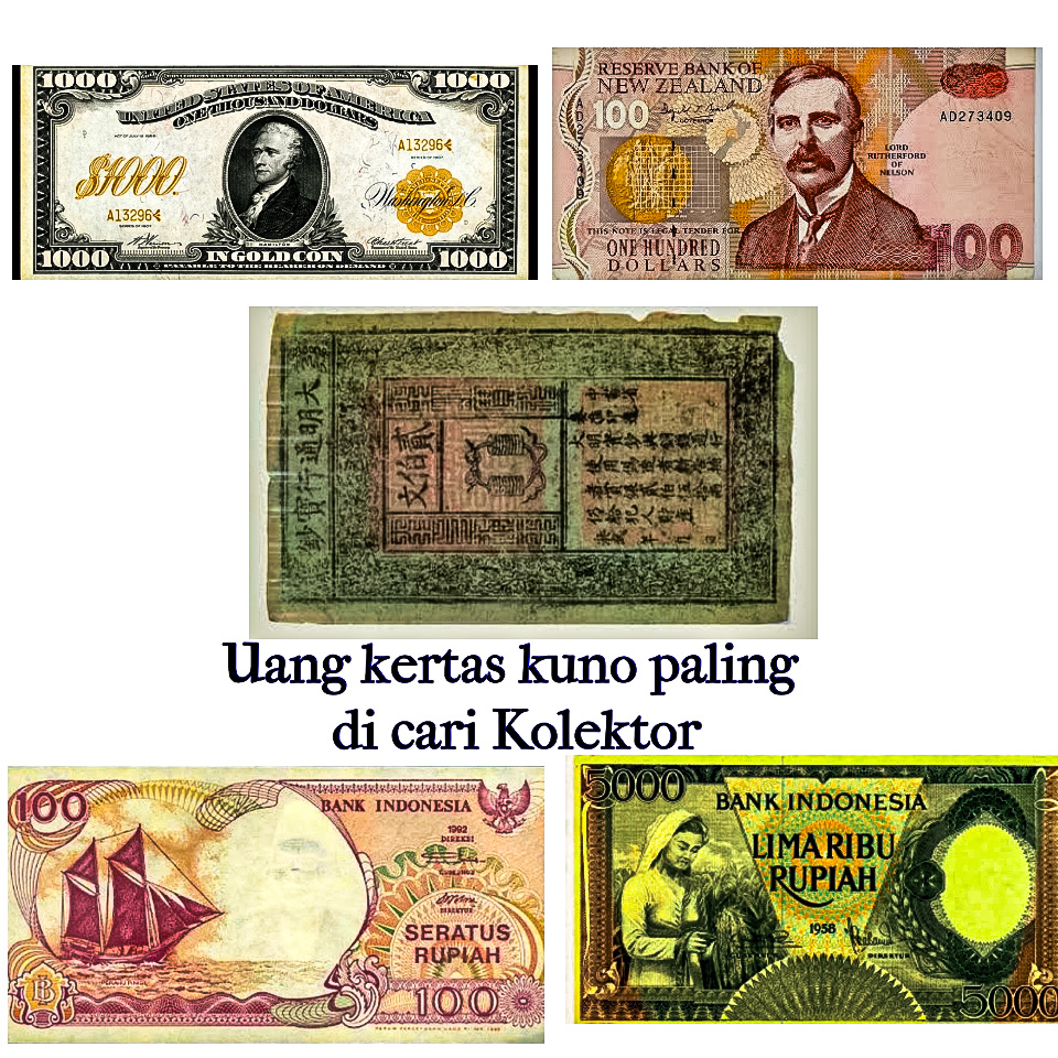 6 Uang Kertas Kuno Berharga Miliaran yang Diburu Kolektor ? – Pasundan Ekspres