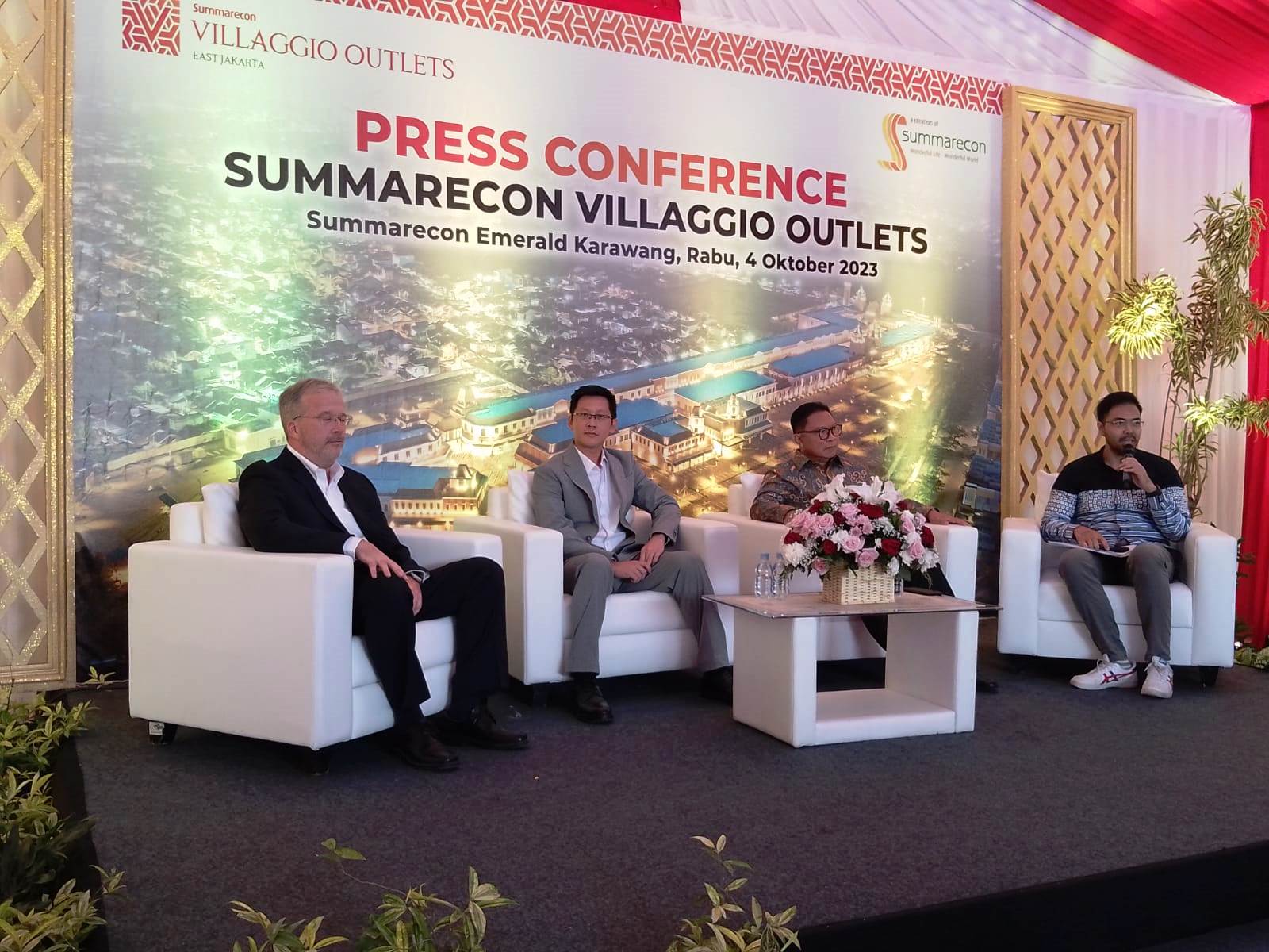 PT Summarecon Agung Tbk. Resmi Membuka Summarecon Villaggio Outlets ...