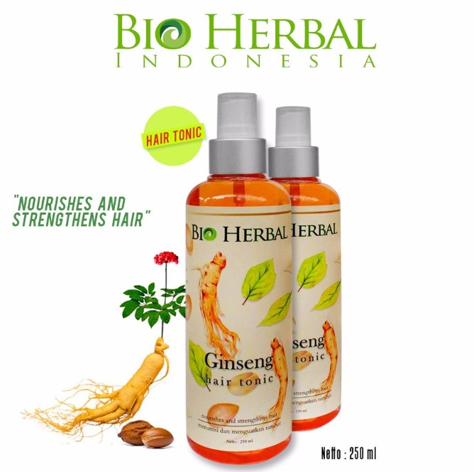 Inilah Khasiat Bio Herbal Hair Tonic Ginseng Buat Rambut Kesayangan ...