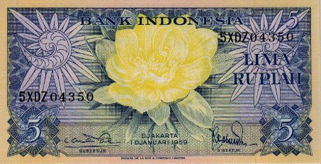 Uang Kertas Seri Bunga: Bunga-Bunga yang Membahagiakan Kolektor ...