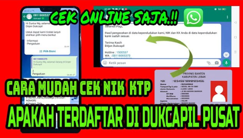 Cara Mudah Cek NIK KTP Subang Aktif atau Tidak, Hanya Lewat WhatsApp ...