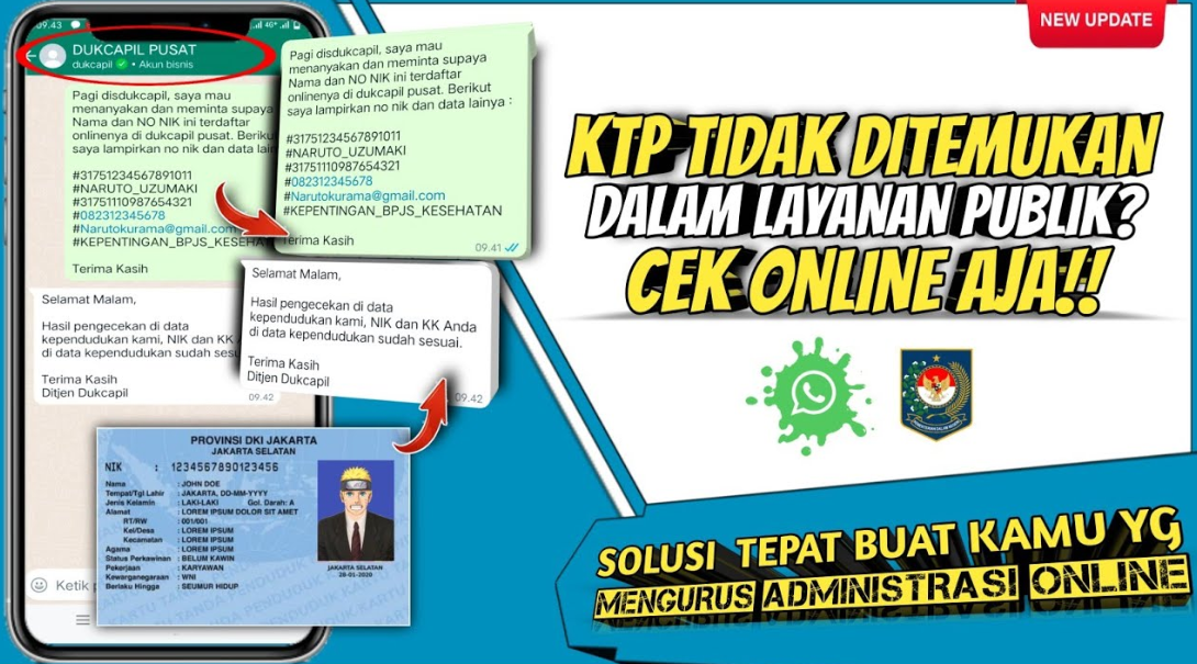 Cara Cek KTP Online Sudah Jadi atau Belum Hanya 3 Menit Prosesnya ...