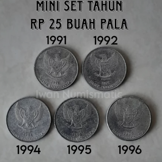 Cara Jual Uang Koin 25 Rupiah Cetakan Tahun 1996 Dihargai Rp1 Juta ...