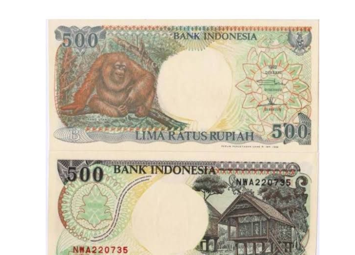 Uang Kuno Kertas Rp 500 Orang Utan 1992, Harganya Fantastis di Pasaran ...