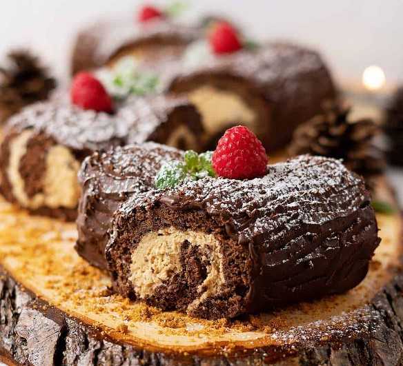 Mari Buat Mocha Yule Log Cake, Si Kue Natal Paling Unik! – Pasundan Ekspres