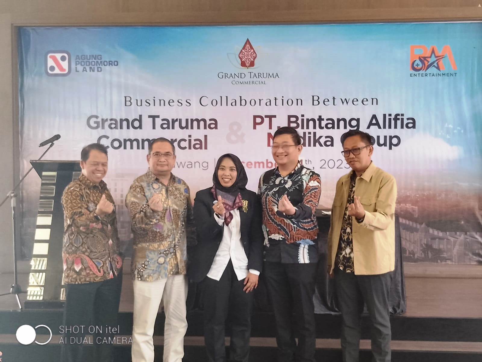 Kerjasama antara Grand Taruma Commercial dan PT Bintang Alifia Medika ...