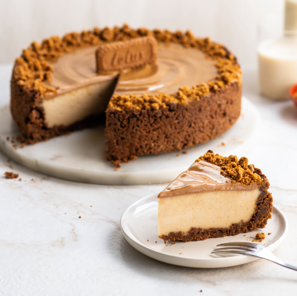 Resep Lotus Biscoff Cheese Cake, Kreasi Dessert Lembut Dijamin Anti ...