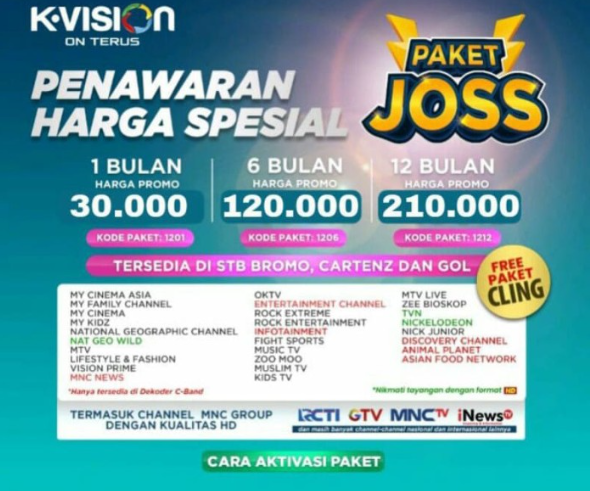 Bye Antre! Ini Cara Beli Paket K Vision Lewat WhatsApp, Gampang Banget ...