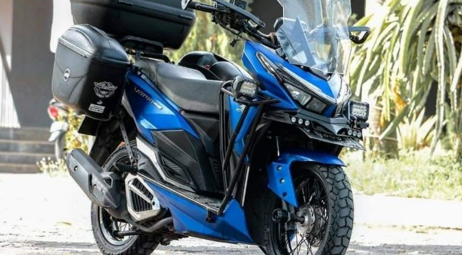 Modifikasi Honda Vario 125 Simple Ala Touring, dengan Budget Murah ...