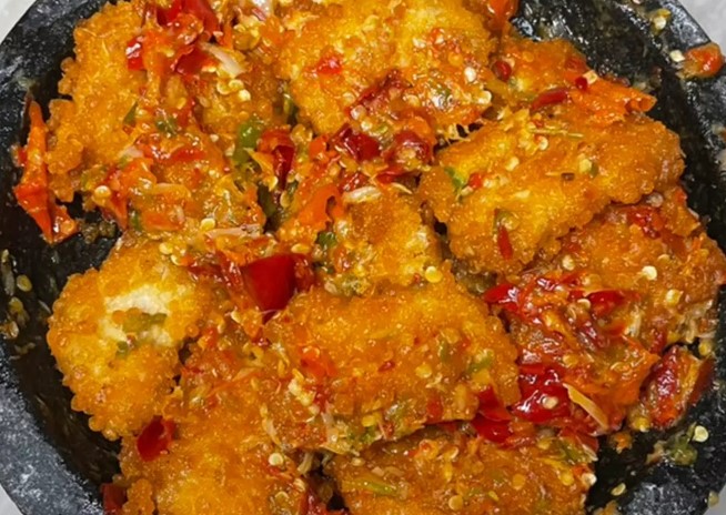 Resep Nugget Geprek Sambal Bajak, Dijamin Pedas Banget Bikin Ketagihan ...