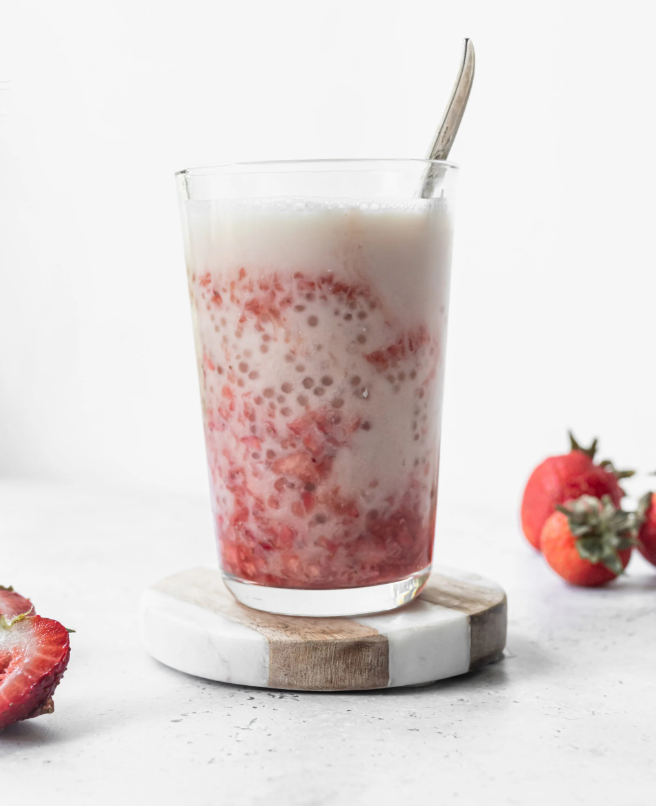 Resep Strawberry Sago, Nikmatnya Sensasi Strawberry dan Kumpulan Sagu ...