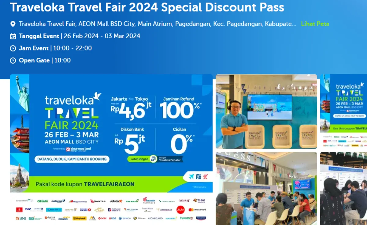 Cek Disini Diskon Apa Saja Sih Traveloka Travel Fair 2024? Destinasi ...