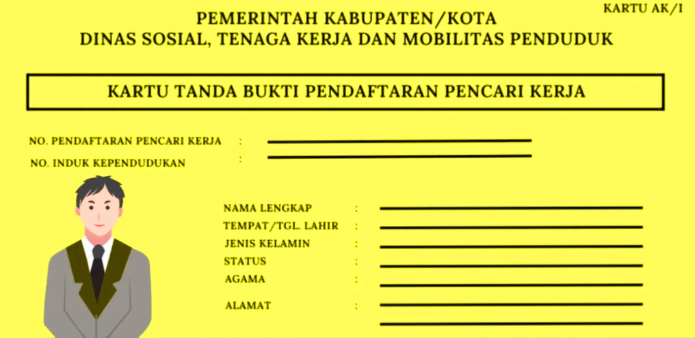 Syarat dan Cara Membuat Kartu Kuning (AK1) di Indonesia 2024 – Laman 2 ...
