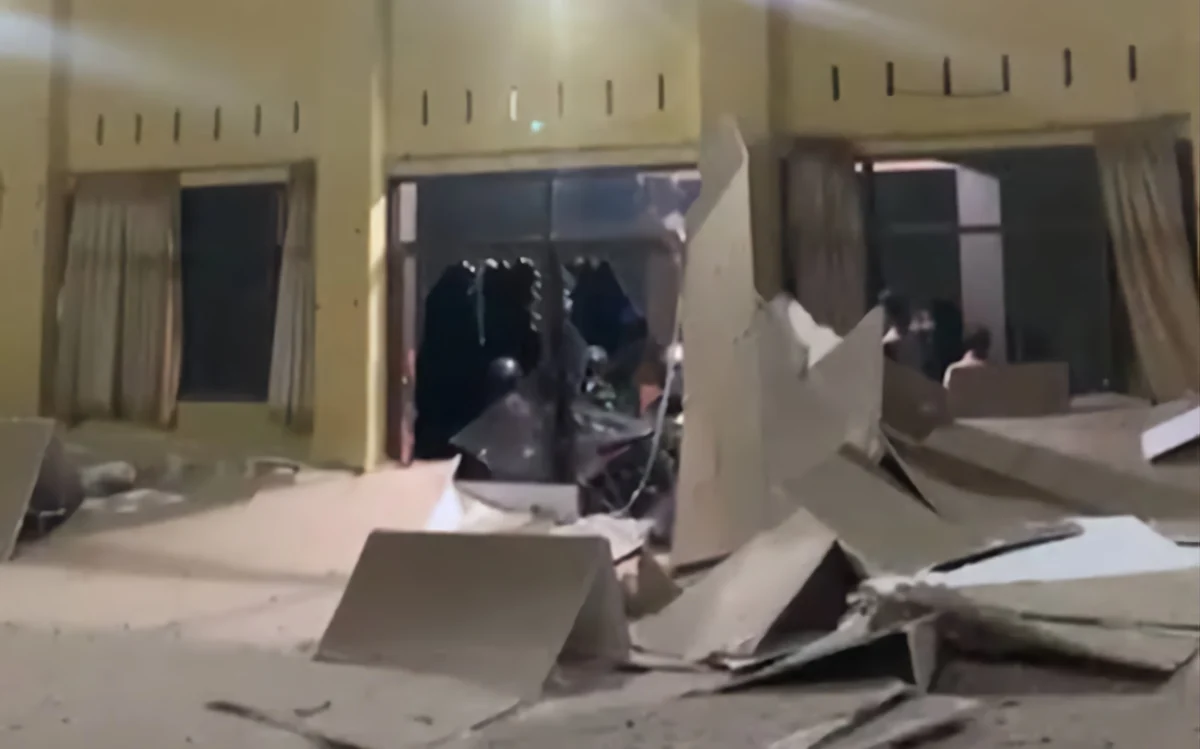 Gempa Bumi Guncang Garut, Getaran Terasa Hingga Tasikmalaya, Gedung Kwarcab Pramuka Rusak ...