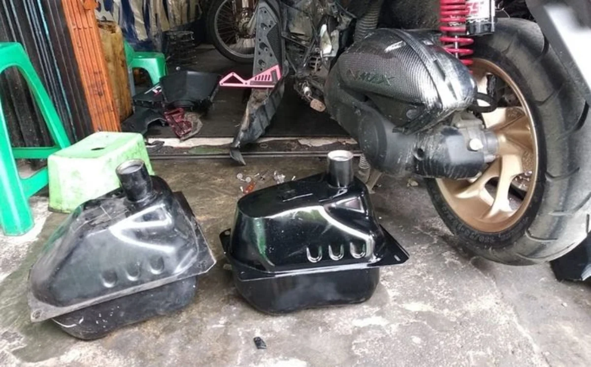Cara Membersihkan Tangki Motor Nmax dan Aerox Supaya Tetap Bersih ...