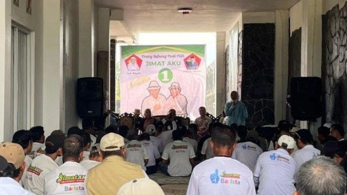 Ketua Barista Oneng Imas Rosita, Resmi Dukung Pasangan H.Ruhimat dan H ...