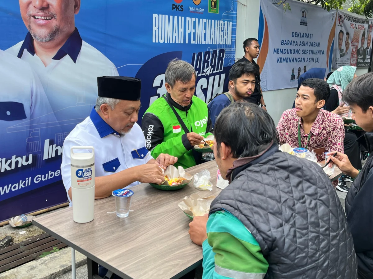 Perempuan Jabar ASIH dan Ahmad Syaikhu Sarapan Bareng Warga Kota ...