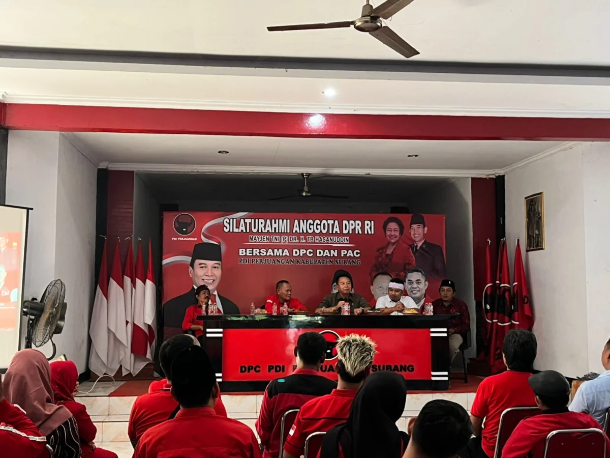 Anggota DPR RI Fraksi PDI Perjuangan Tubagus Hasanuddin, Dukung Calon ...