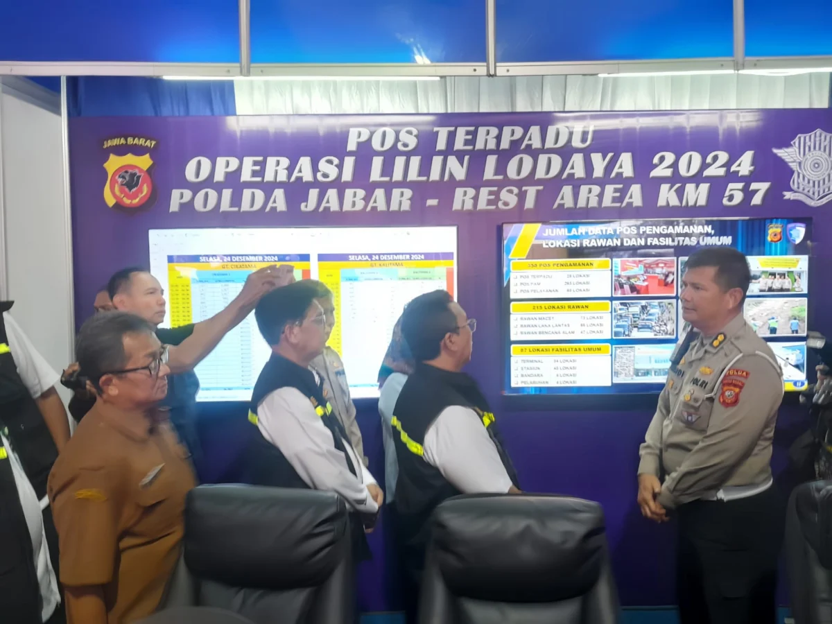 Kemenkes Cek Langsung Posko Kesehatan di Rest Area KM 57 – Pasundan Ekspres
