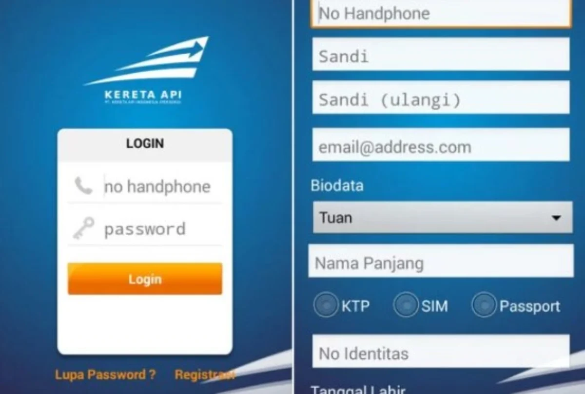 Cara Pesan Tiket Kereta Api Online di HP Tahun 2025 dengan E-Boarding Pass, Tinggal Duduk Manis ...