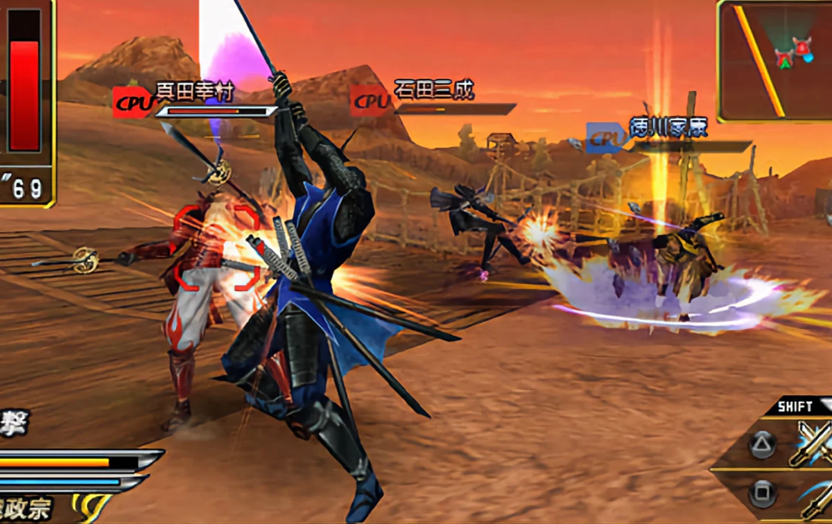 Cara Bermain Game Basara 2 Heroes di Android dengan PPSSPP (Full ...