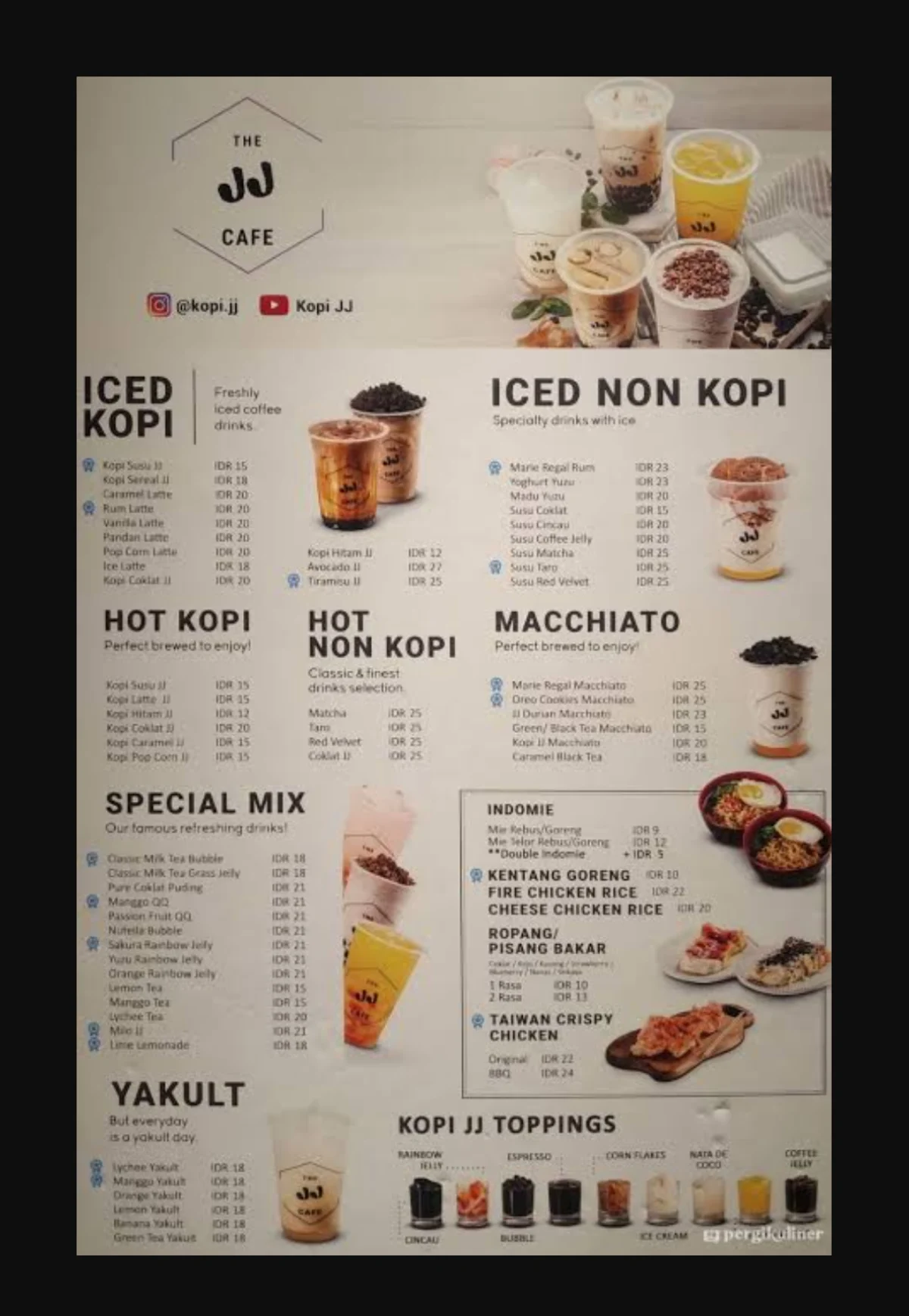 Daftar Lengkap Menu Bagi Kopi Indonesia 2025 Hanya Disini! Silahkan Cek ...