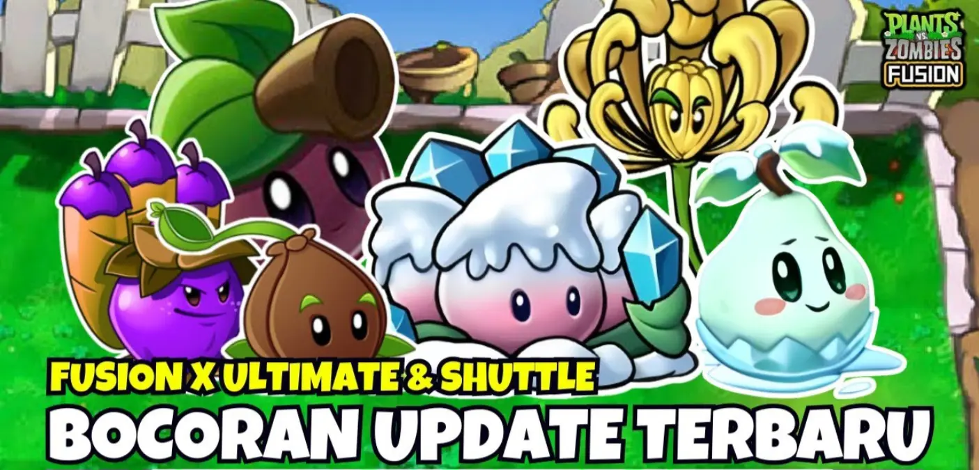 UPDATE TERBARU PVZ FUSION 2.5! Tanaman Baru OP + Kolaborasi Keren ...
