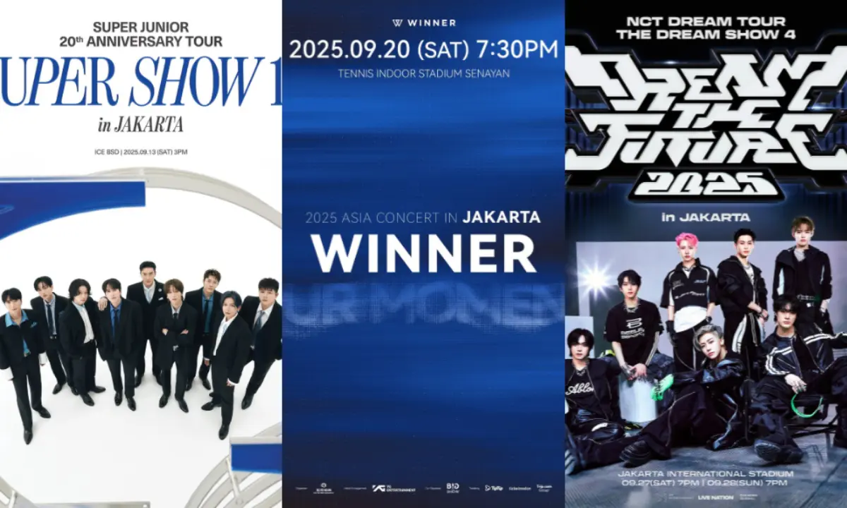 Daftar Konser dan Festival Kpop September 2025, Ada Super Junior Hingga ...