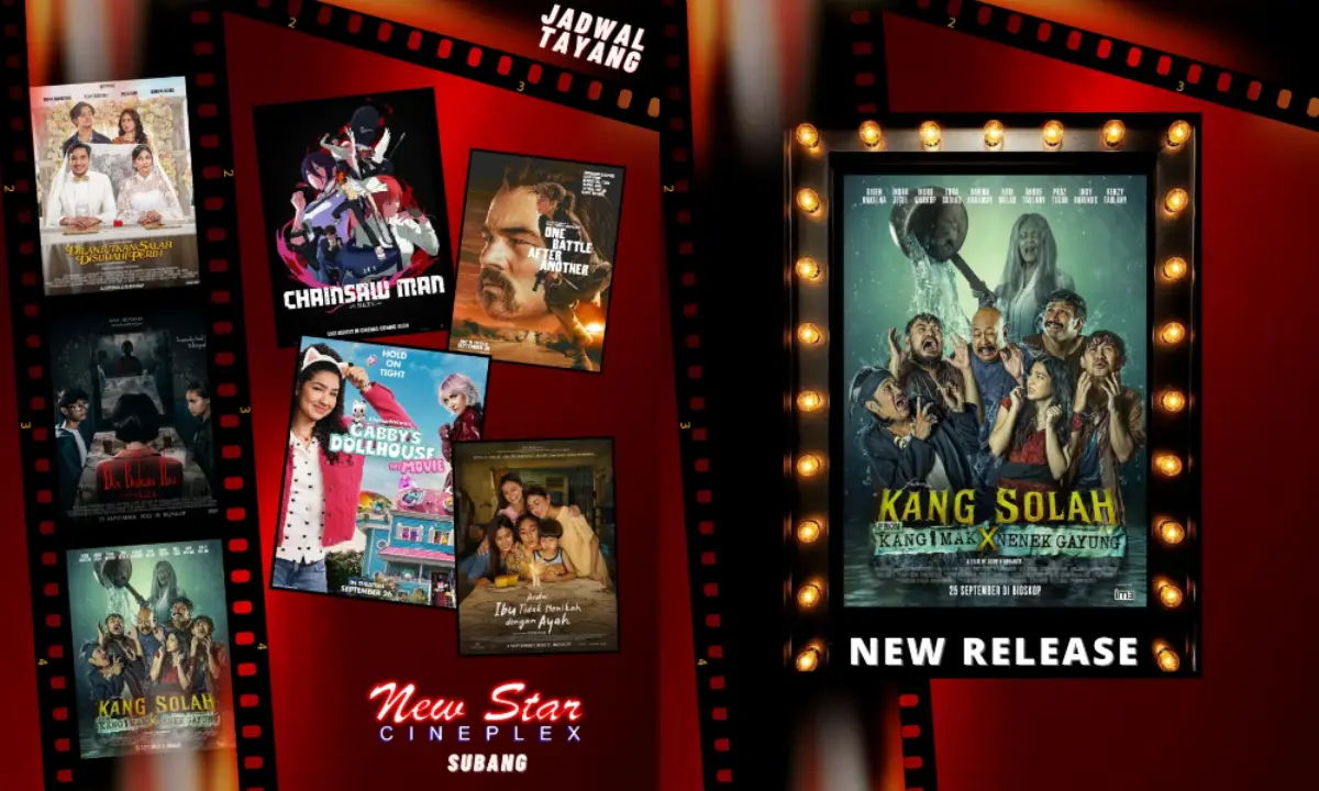 Jadwal Bioskop NSC Subang Jumat 26 September 2025, 7 Film Tayang Hari ...